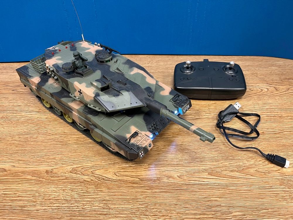 RC Panzer 1/24 RC Leopard 2A5 BB+IR (Gebraucht) in Oekingen für CHF 55 ...