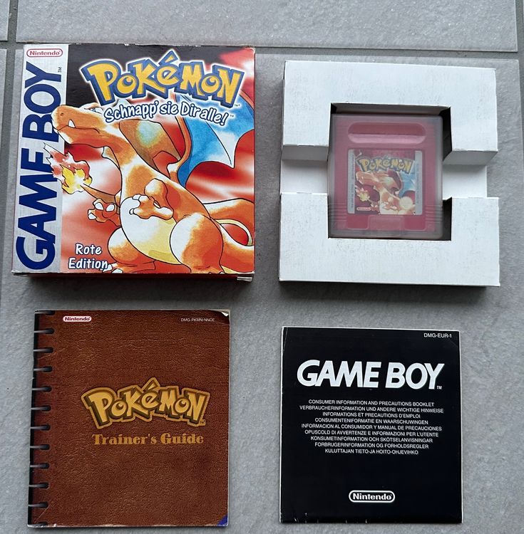 Gameboy Pokémon Rote Edition OVP (Gebraucht) in reiden für CHF 175 ...