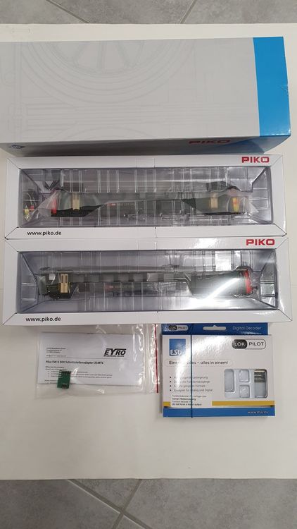 PIKO 96832 SBB Set RBe 4/4 1403 Seetal und Steuerwagen BDt (Neu (gemäss ...