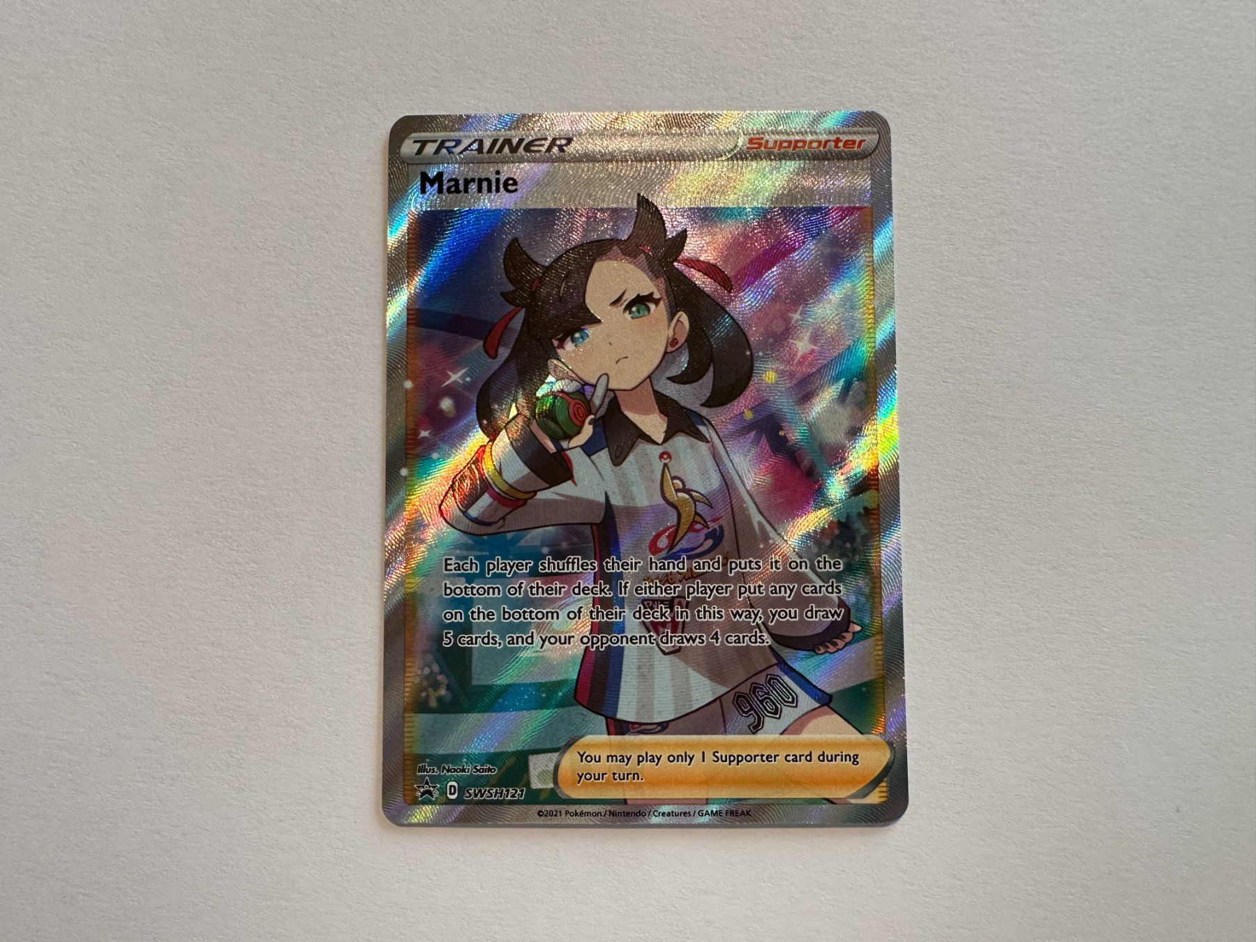 Trainer Marnie SWSH Promo EN (Neu (gemäss Beschreibung)) in Hagendorn ...