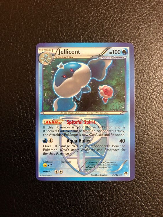 B&W Plasma Storm - Jellicent rare 39/135 Ab 1 (Gebraucht) in Paradiso für CHF 1 – mit Lieferung ...