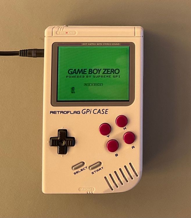 RETROFLAG GPi Gameboy Case mit Raspberry Pi Zero W 64GB OVP | Kaufen ...