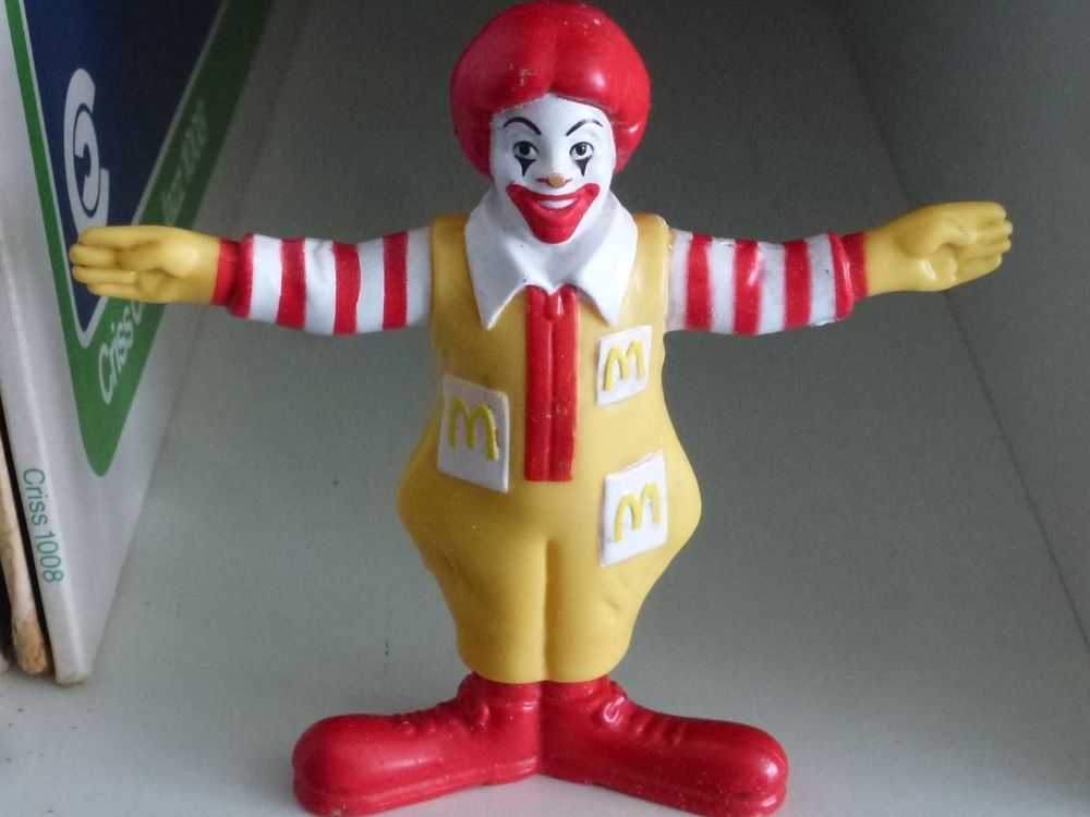 McDonalds Happy Meal, Ronald McDonald Figur 1995 (Gebraucht) in Widen für CHF 9 – mit Lieferung ...