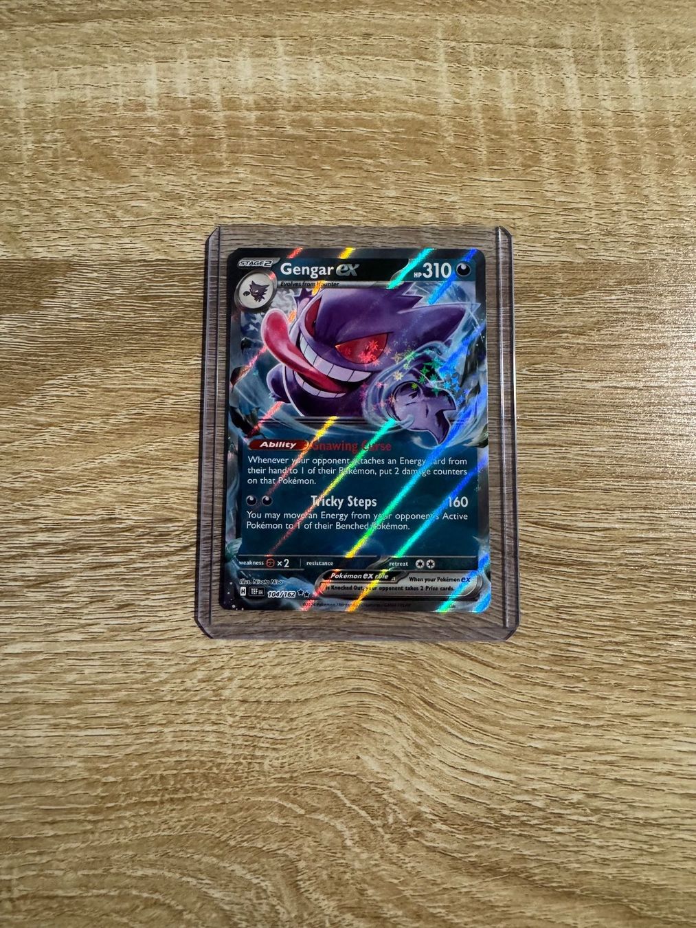 Pokémon Gengar EX Temporal Forces 104/162 EN (Neu (gemäss Beschreibung ...