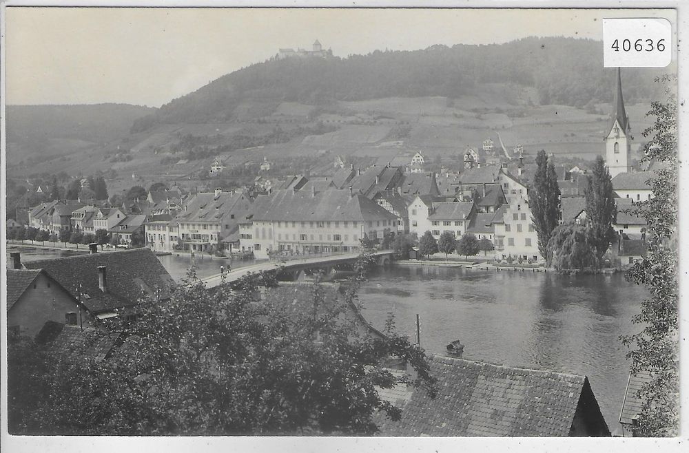 Stein am Rhein - Generalansicht, Schloss Hohenklingen (Gebraucht) in Ettingen für CHF 2 – mit ...