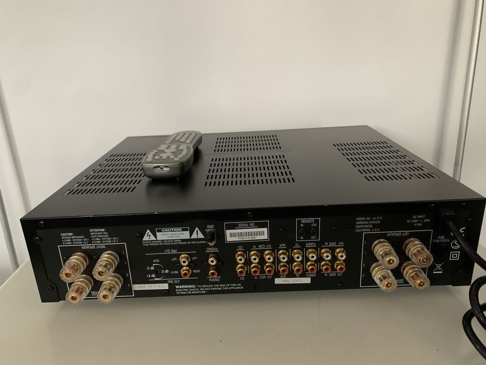 Top Hi-Fi Qualität Verstärker von Harman Kardon top Zustand (Gebraucht ...