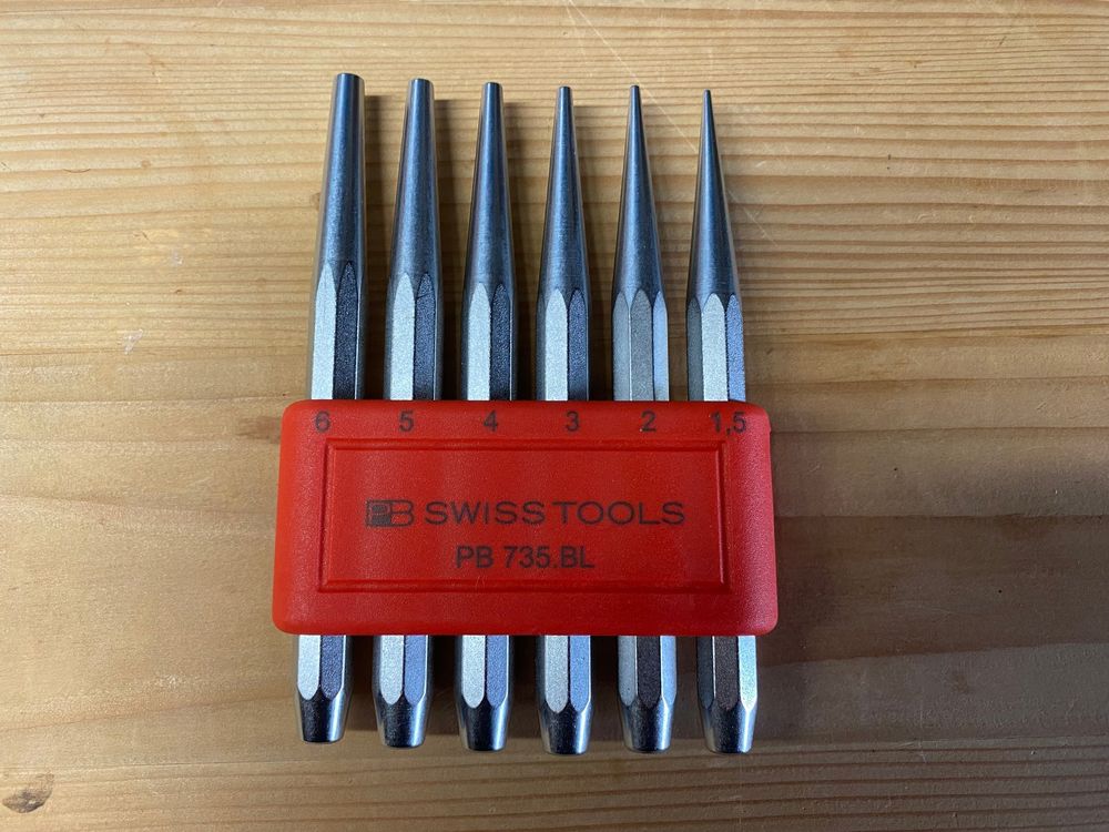 PB Durchschlag Set 1.5 - 6 mm | Kaufen auf Ricardo