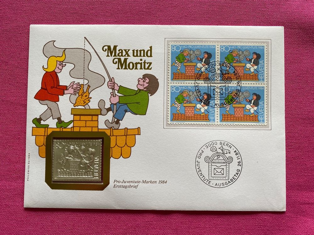 Numis Max und Moritz pièce commémorative | Kaufen auf Ricardo