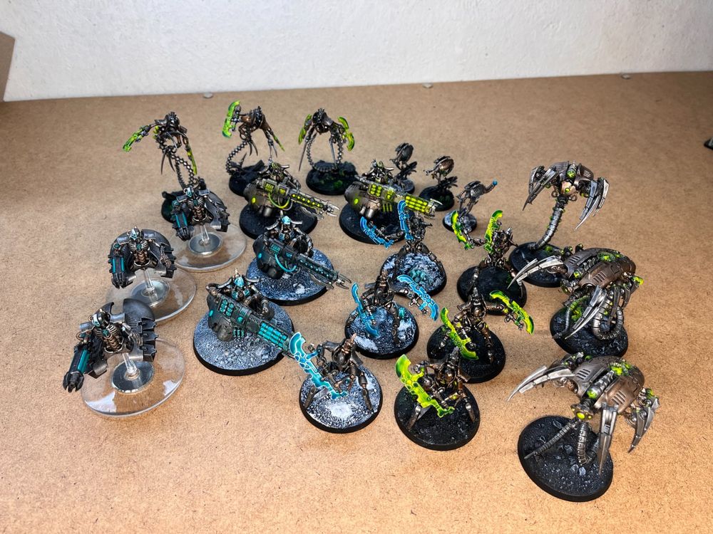 Warhammer 40k | WH40k | Necrons Armee | Necron (Gebraucht) in Gunzgen ...