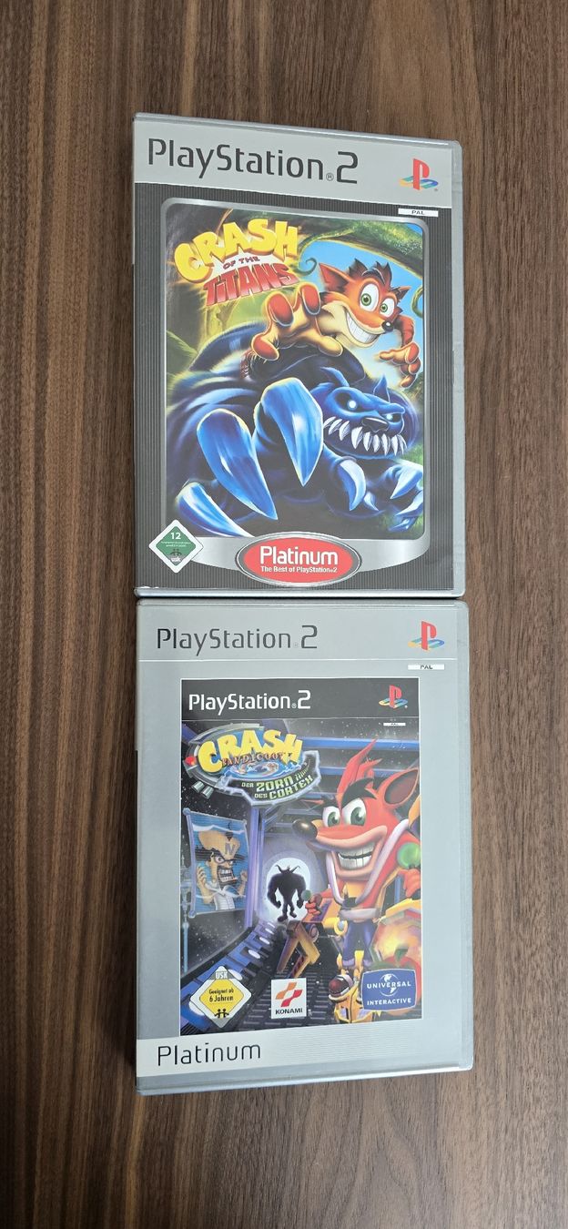 Crash Bandicoot PS2, Kampf der Titanen & Zorn Cortex! (Gebraucht) in ...