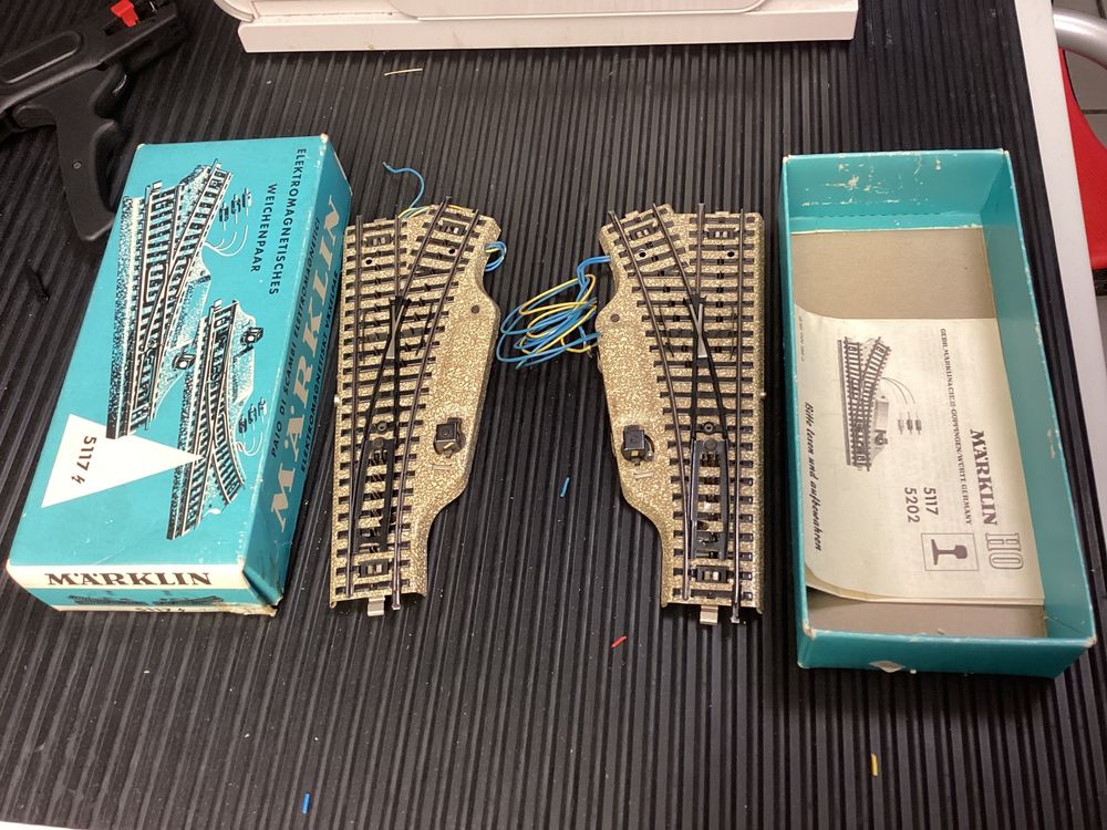 Märklin 5117 Weichenpaar M Gleis | Kaufen auf Ricardo