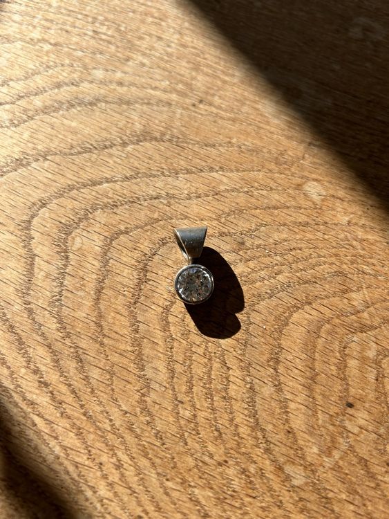 Schöner Silberanhänger 925 mit Stein (Gebraucht) in Trin für CHF 40 – mit Lieferung auf Ricardo ...