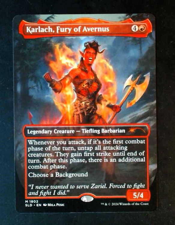 Karlach, Fury of Avernus - MTG (Gebraucht) in Zürich für CHF 24 – mit ...