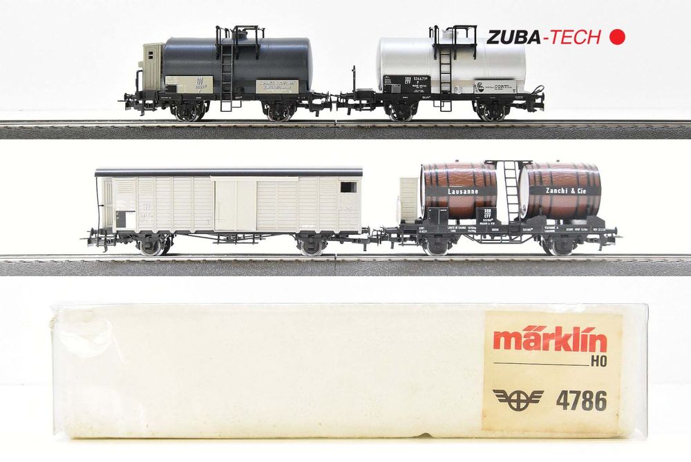Märklin 4786 Güterwagen-Set SBB H0 WS OVP (Gebraucht) in St. Gallen für ...
