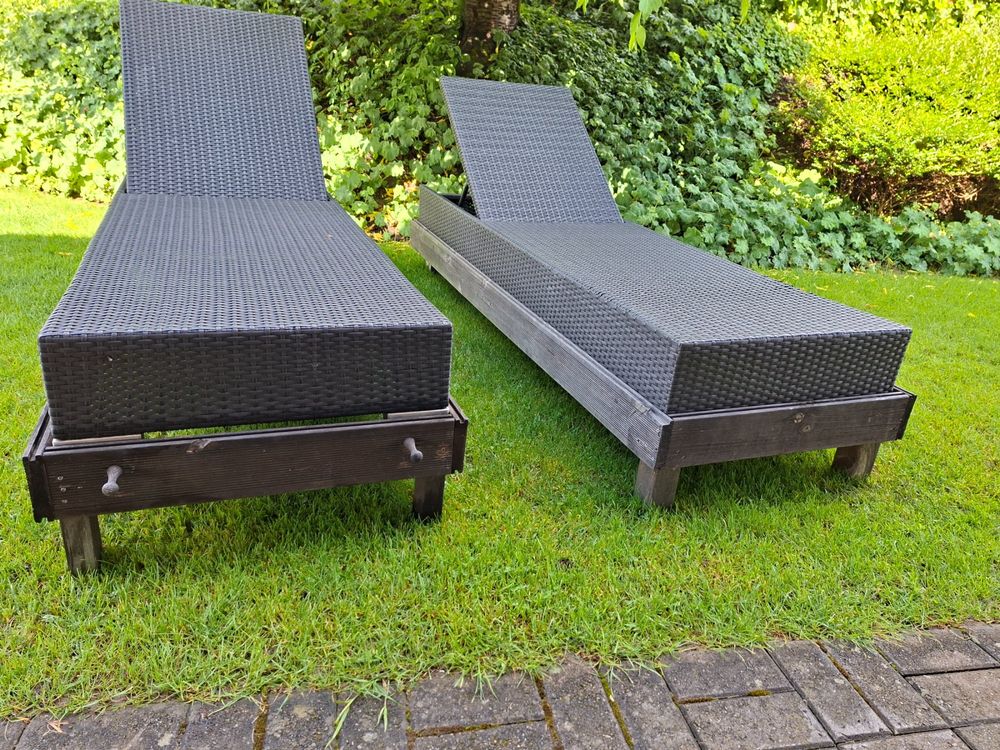 Gartenliege 2x (Gebraucht) in Ohmstal für CHF 1.25 – nur Abholung auf Ricardo kaufen