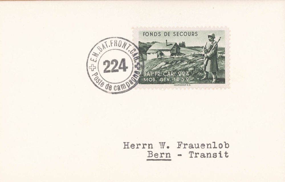 Feldpost mit ...... Grenztruppen (Gebraucht) in Bazenheid für CHF 1.5 – mit Lieferung auf ...