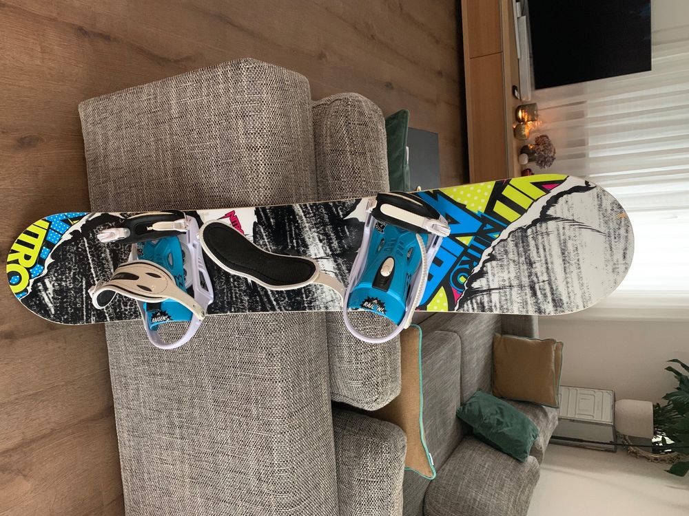 Snowboard Nitro 130cm (Gebraucht) in Goldach für CHF 70 – nur Abholung ...