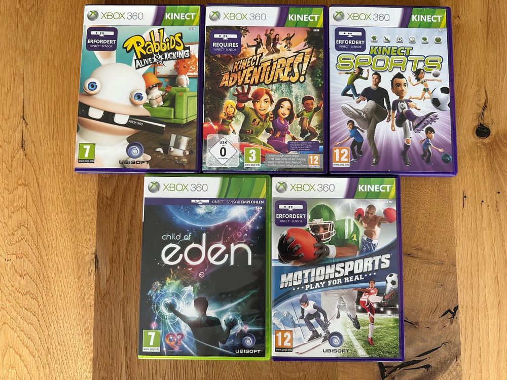 Xbox 360 Kinect Spiele