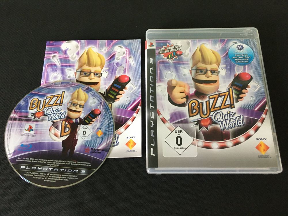 Buzz! - Quiz World für PS3 / Playstation 3 (Gebraucht) in St.Gallen für ...