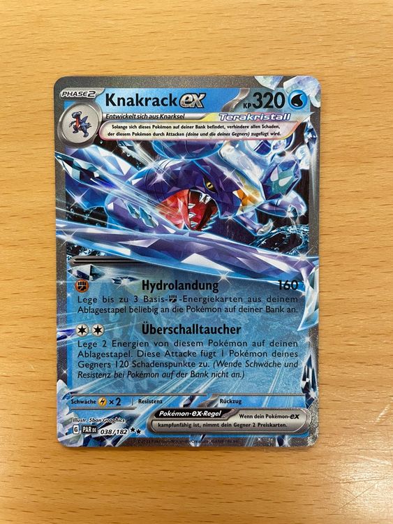Pokemon Knackrack eX (Versand gratis) (Neu (gemäss Beschreibung)) in ...