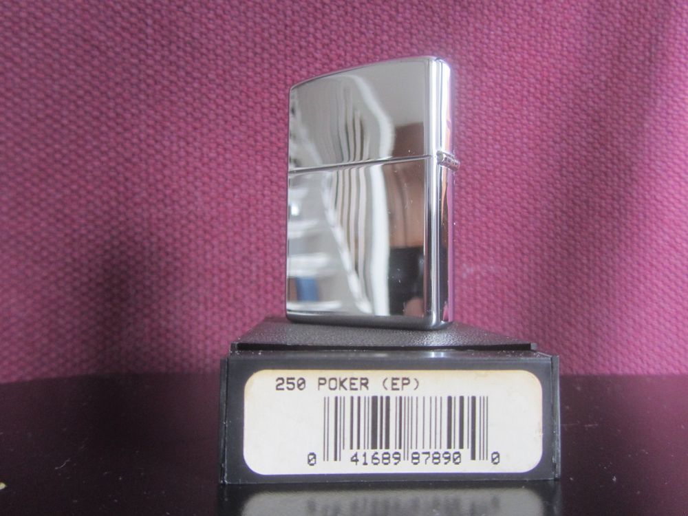 Zippo Poker high polish 2000 NEW box | Kaufen auf Ricardo