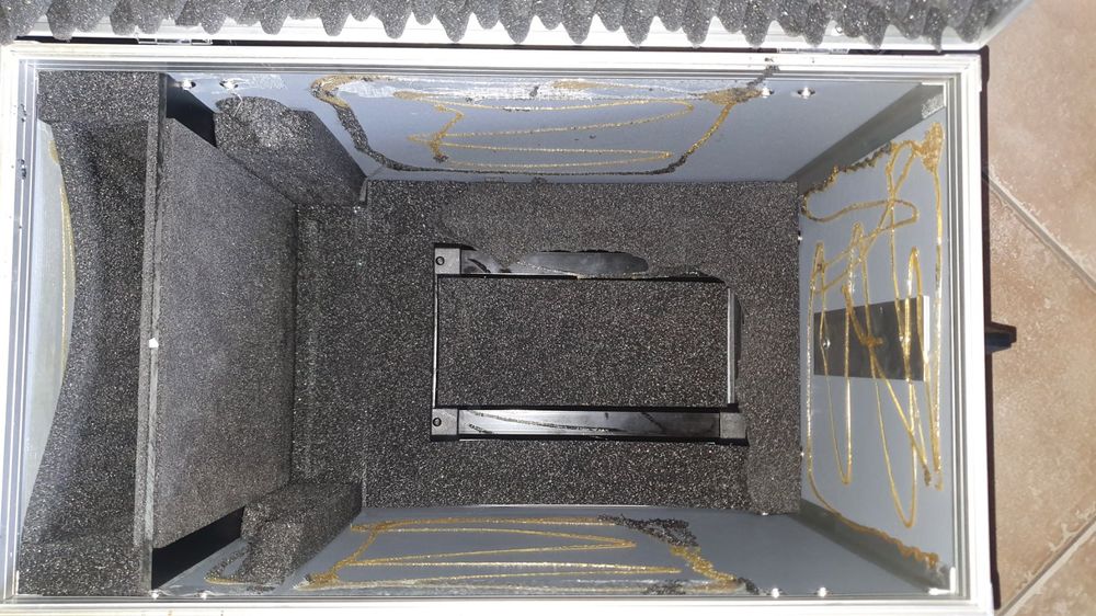 Flightcase Transportbox Trolley Transportkiste auf 2 Rollen (Gebraucht ...