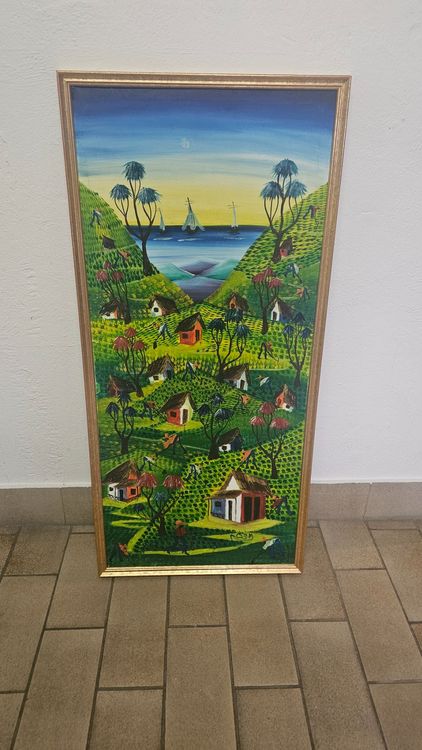 Tableau naïf Haïtien (D'occasion) à Etoy pour CHF 50 – avec livraison ...