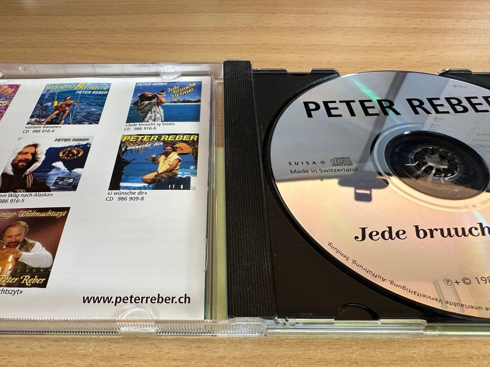 Peter Reber – Jede Bruucht Sy Insel (Gebraucht) in Rikon im Tösstal für CHF 12 – mit Lieferung ...