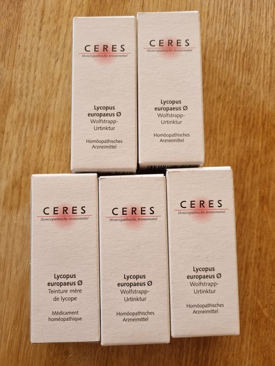 Ceres lycopus europaeus / wolfstrapp Urtinktur pro Stück | Kaufen auf ...