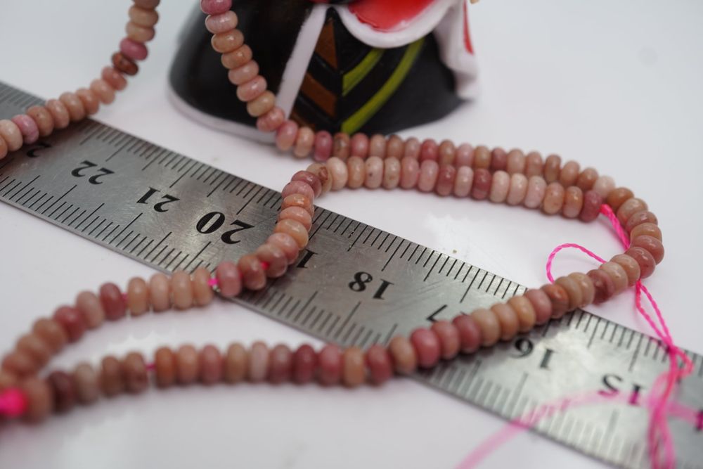 Rhodonit Rosa Donuts 4mm Strang TOPSTONE (Neu und originalverpackt) in ...