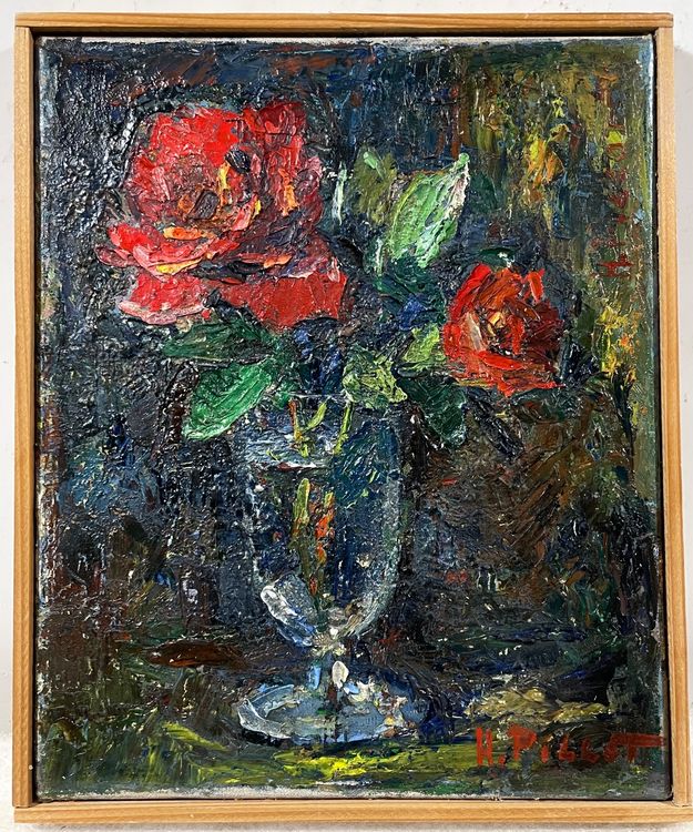 Henri Piccot (1899-1972) Gemälde - Rote Rosen (Gebraucht) in für CHF 45 ...