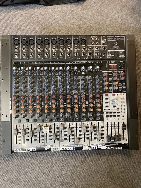 Mischpult Behringer X2442 USB (Gebraucht) in Port für CHF 56 – mit ...