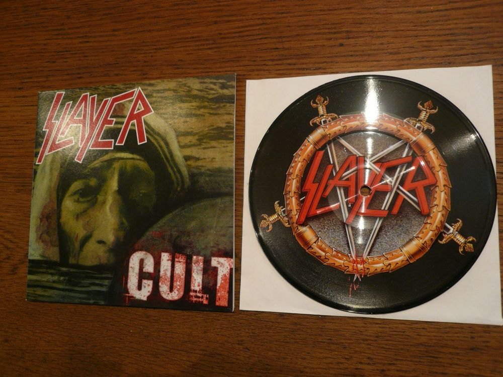 SLAYER Cult - 7" Picture Disc - new !!! | Kaufen auf Ricardo
