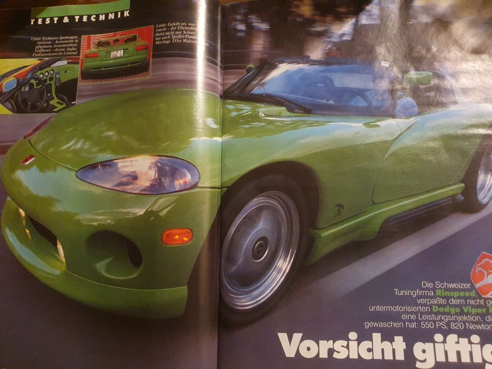 Rallye Racing 4/93 Rinspeed Viper Corsa GSi Clio 16V Fiat xx | Kaufen ...