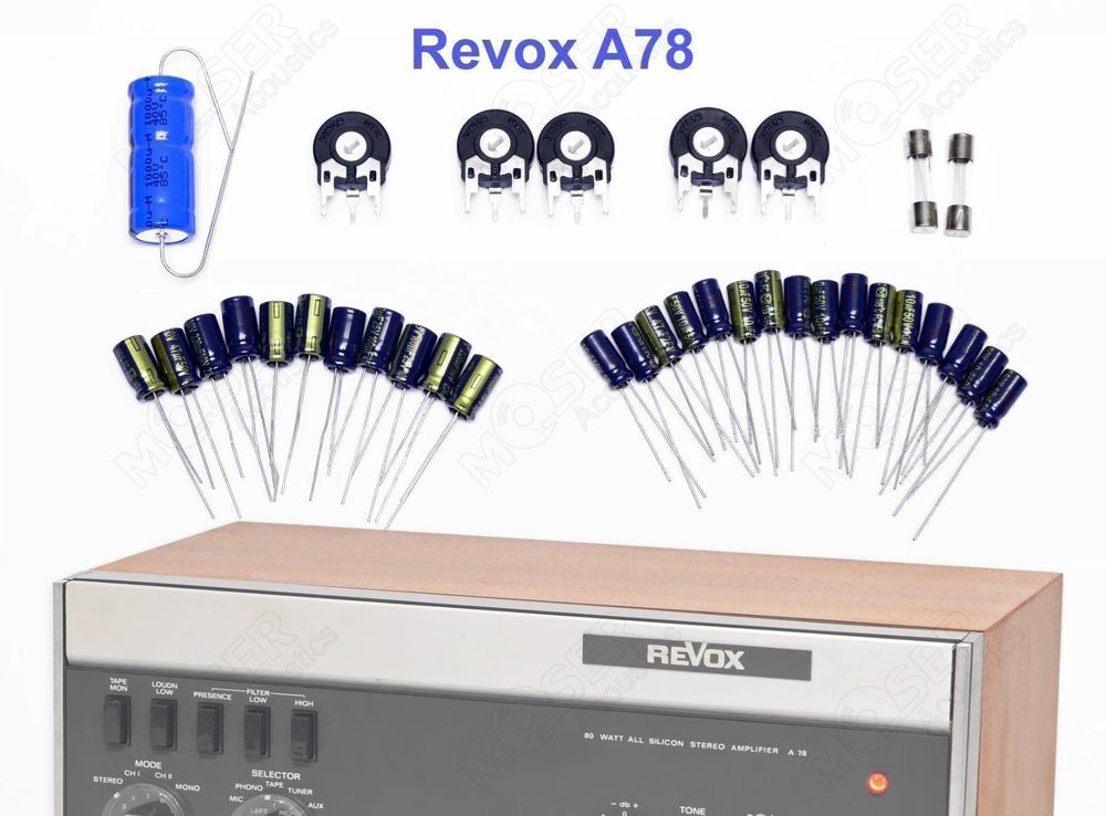 Revox A78 MKI & MKII - Reparatur Set (Neu (gemäss Beschreibung)) in ...