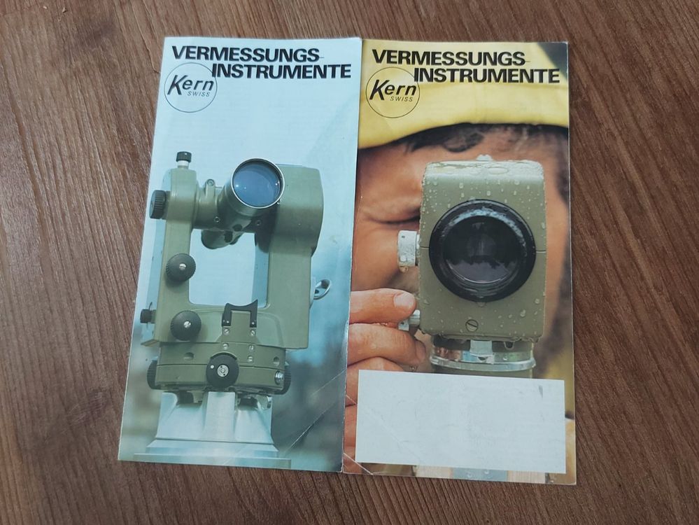 Prospekt Kern SWISS - Kern Aarau - Vermessungsinstrumente (Gebraucht ...