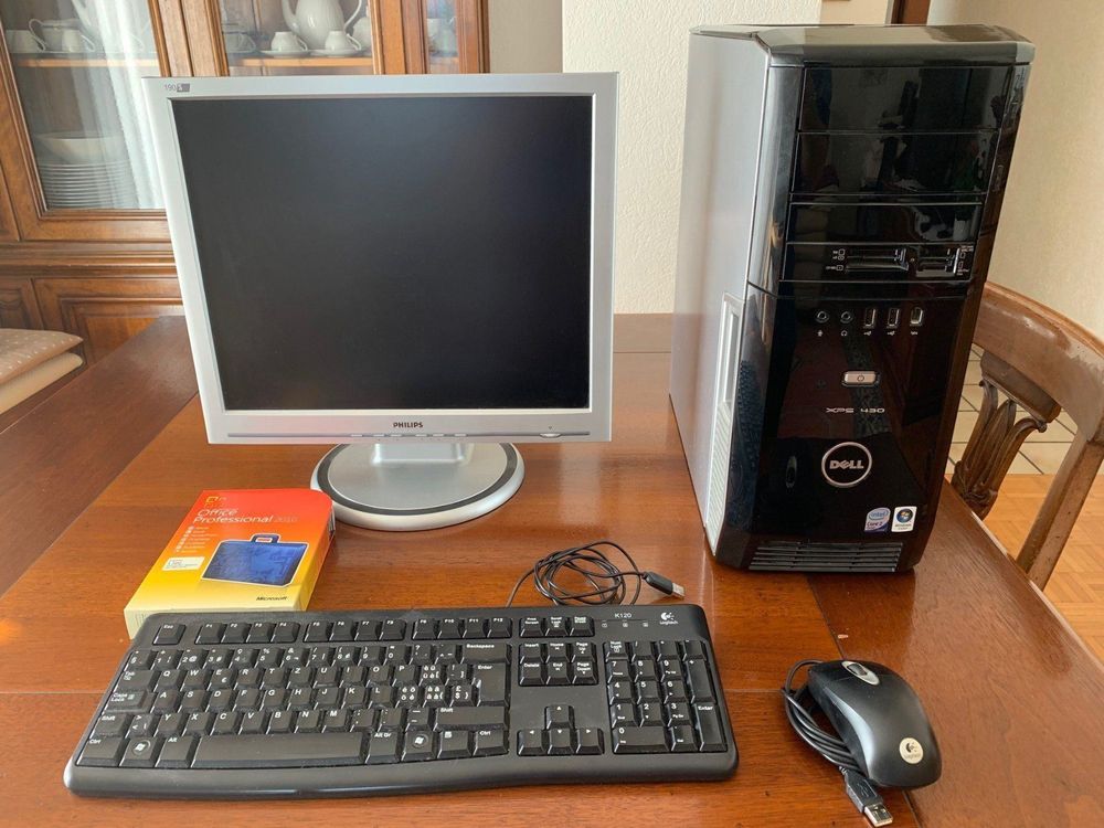 Dell PC XPS 430, mit Monitor und Office (Gebraucht) in Wohlen AG für ...