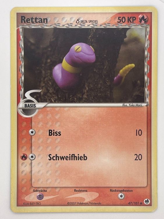 Rettan 47/101 Pokémon EX Dragon Frontiers ab 1.- (Neu (gemäss ...