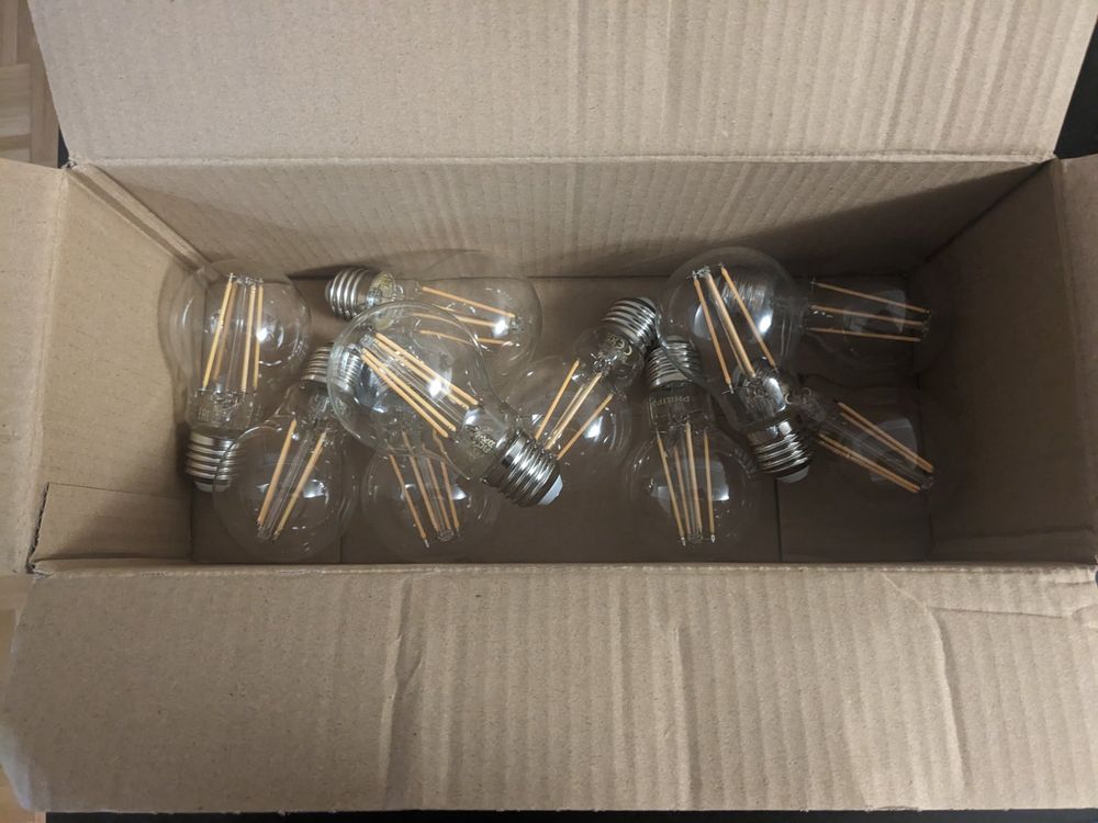 10x E27 Filament LED Glühbirne | Kaufen auf Ricardo