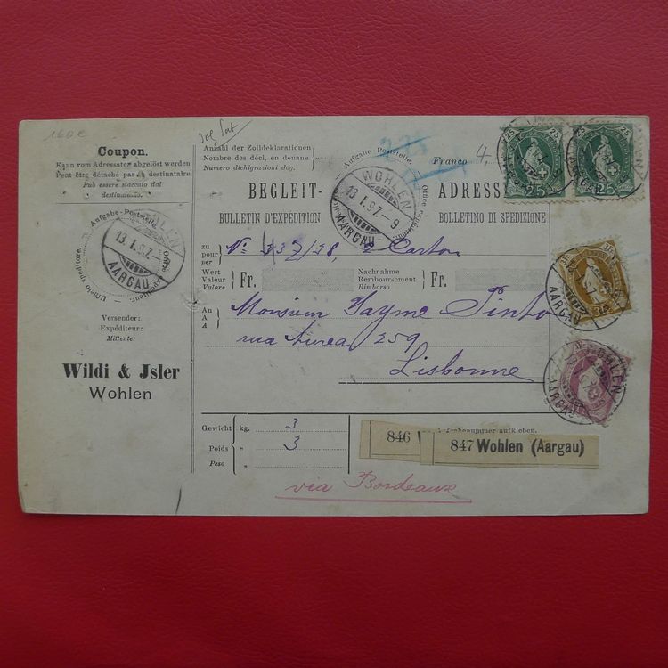 Begl. Adresse rare Destination PORTUGAL! | Kaufen auf Ricardo