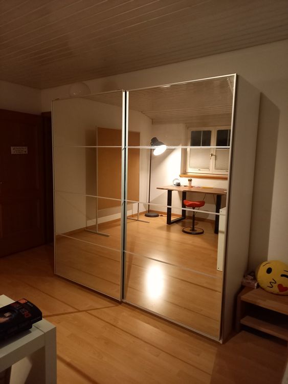 Wunderbar Pax Kleiderschrank Schiebetueren Spiegel Bildbellina4644