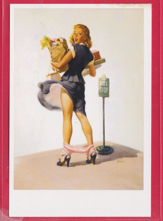 PIN UP, BUS STOP, ART FRAHM 1950 (1996) (Gebraucht) in Oberrieden für ...