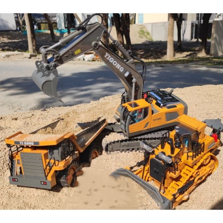 Rc Modellauto Bagger Muldenkipper Bulldozer Spielzeug Neu (Neu und ...