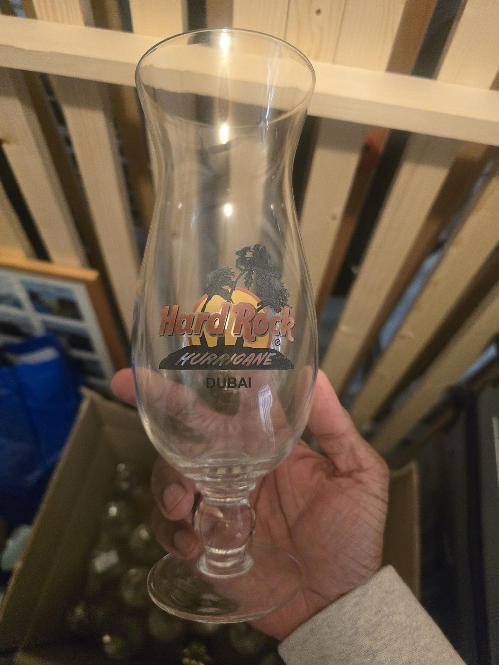 Hard Rock Hurricane Glas Dubai, Souvenir, neuwertig! (Neu (gemäss ...