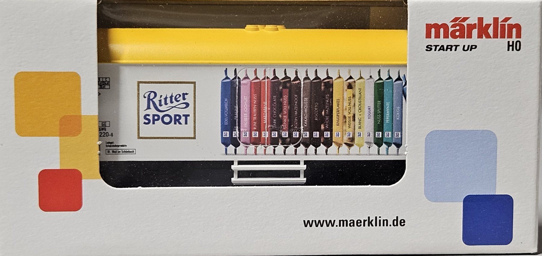 Märklin 44218: Start up - Kühlwagen Privatwagen Ritter Sport (Neu und ...