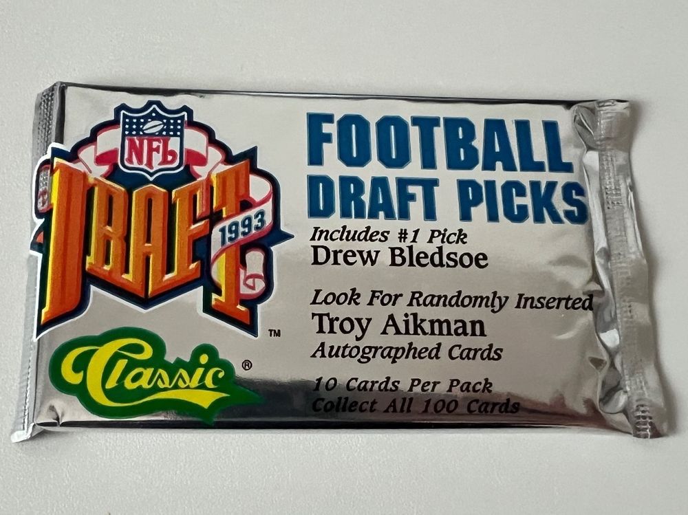 🏈 NFL pack !! Classic 1993 DRAFT PICKS (Neu und originalverpackt) in ...