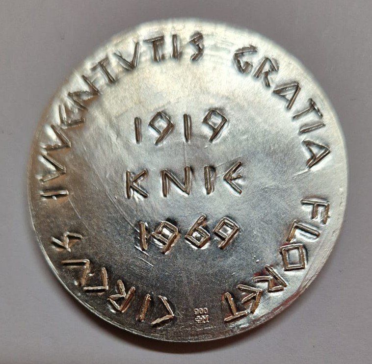 Silbermünze - Hans Erni - Zirkus Knie zum 50. Jubiläum - 900 (Gebraucht ...