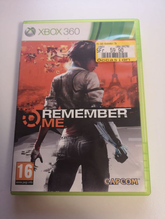 Remember me (XBOX 360) (Gebraucht) in für CHF 7 – mit Lieferung auf ...