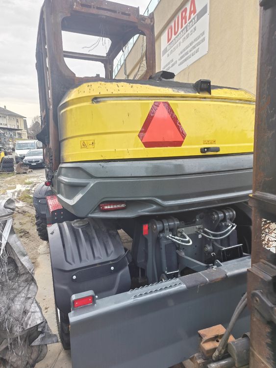 Wacker Neuson EW100 Radbagger zu verkaufen - Brandschaden! (Defekt) in ...