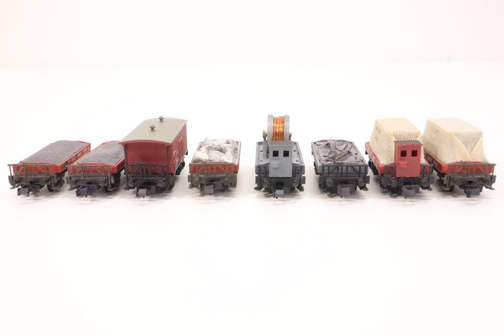 Swisstoys 8 x Güterwagen, 6 x SBB, 2 x BLS, Spur N | Kaufen auf Ricardo